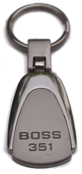Ford mustang boss 351 teardrop keychain – The Mustang Trailer
